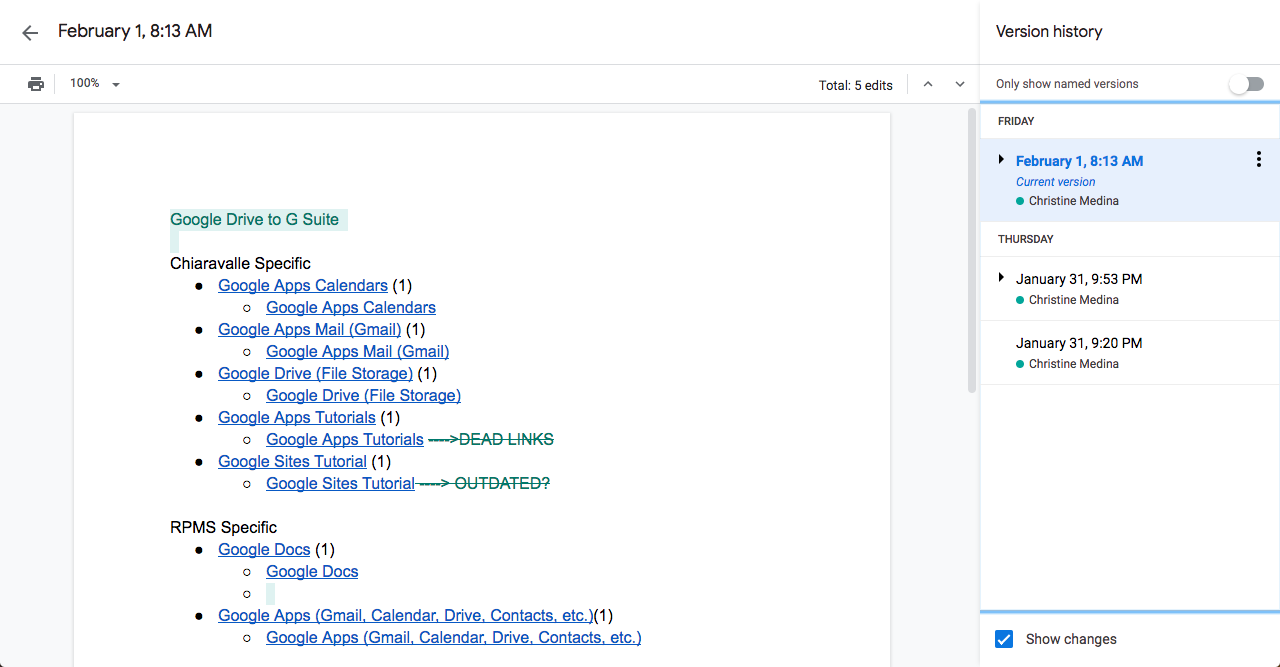 Drive: Viewing and Restoring Previous Versions – Cobalt Extensions